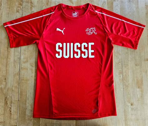 Trikot Schweiz Puma Gr Sse M Suisse Schweizer Schwizer Nati Kaufen