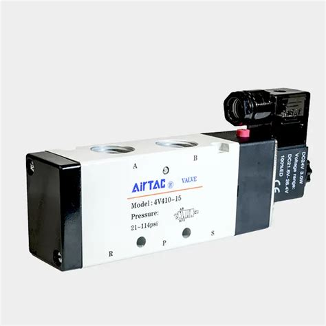 Airtac PeruVálvula selenoide monoestable 4V 110 M5 Electric Option