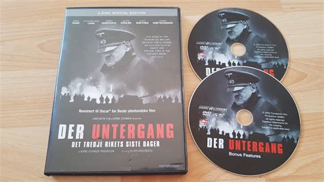 Downfall Movie Disc Special Edition Dvd Norwegian Edition Youtube