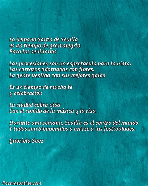 Cinco Poemas Sobre La Semana Santa De Sevilla Poemas Online
