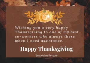 Happy Thanksgiving 2023 Wishes For Employees Coworkers Best Wishes