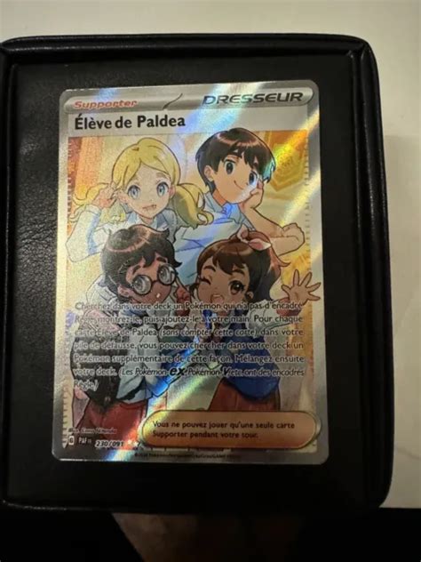 CARTE POKÉMON ELEVE de paldea 230 091 FA EV4 5 PAF Destinées
