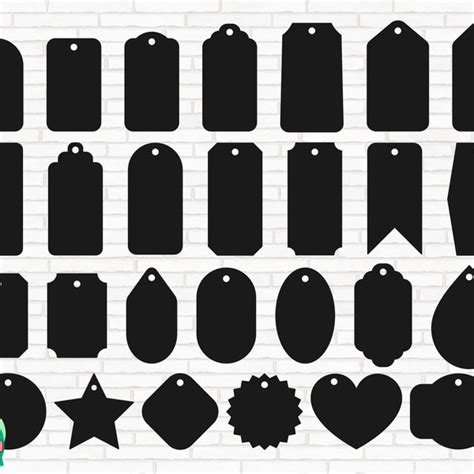 Geschenkanhänger umriss svg Etsy Österreich