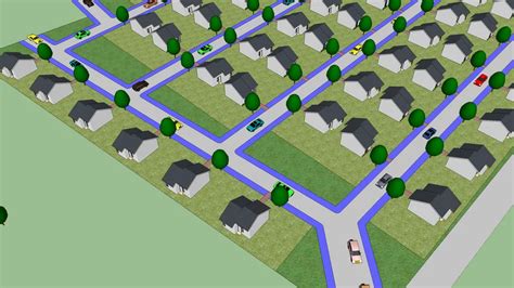 Site Plan Tanah Kavling 3D Warehouse