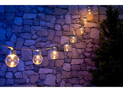 Lunartec Solarkette Solar Led Lichterkette Mit Leds In