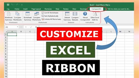 Customize Excel Ribbon All You Need To Know YouTube