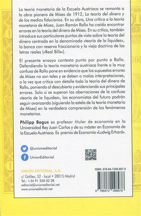 Anti Rallo crítica teoría monetaria Juan Ramón Rallo 9788472098978 P