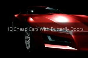 10 Cheap Cars With Butterfly Doors