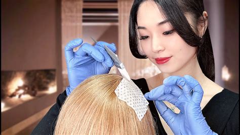 Asmr Sleep Inducing Hair Treatment Youtube