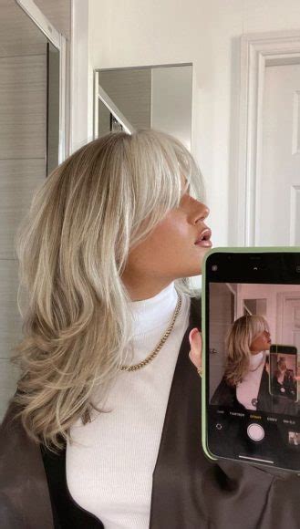 42 Best Curtain Bangs That Ll Complement Your Personality Icy Blonde