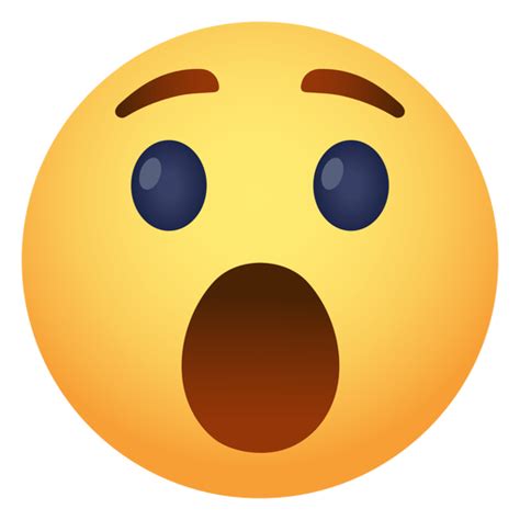 Cara De Sorprendido Emoji Png Emoji De Cara Emocional Facebook Con
