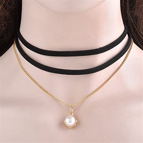 New Fashion Women Cute Black Velvet Choker Necklace Sexy Handmade