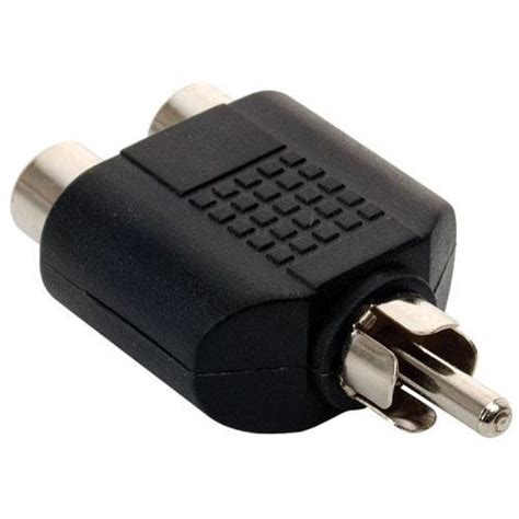 Adaptador N A De 2 RCA Hembra A RCA Macho Guatemala