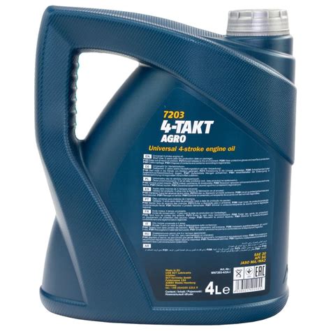 MANNOL Motoröl 4 Takt Traktoren Rasenmäher 4 X 4 Liter online im 65 95