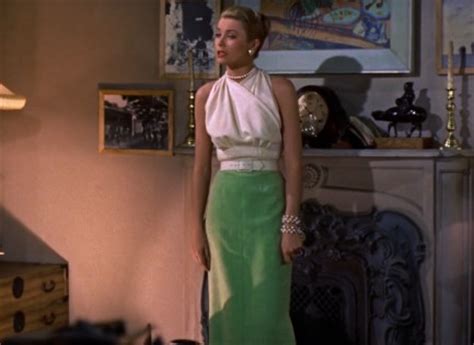 Grace Kelly Rear Window Green Suit