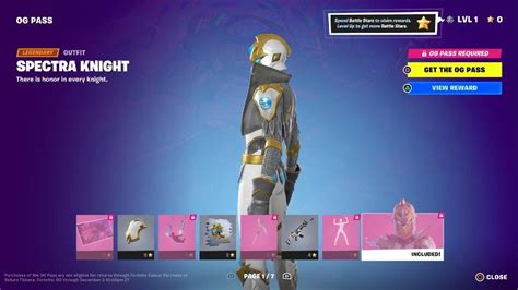 Fortnite OG Battle Pass Review YouTube