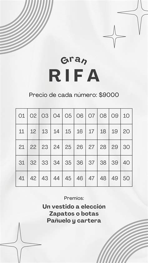 Plantillas De Rifa Gratis Y Personalizables Canva