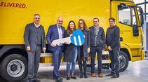 Orten Trucks für DHL Elektro Lkw im Einsatz eurotransport