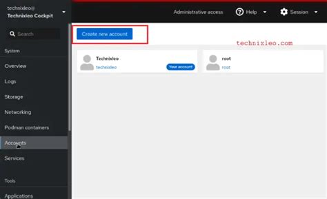 Managing RHEL 9 CentOS 9 Using Cockpit Web Dashboard TechViewLeo