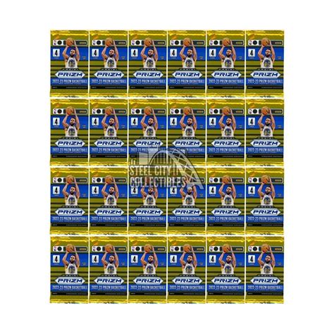 2022 23 Panini Prizm Basketball Retail 24 Pack Lot Steel City
