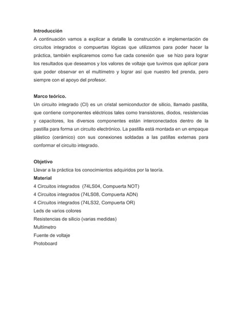 Reporte Compuertas Logicas PDF