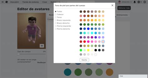 C Mo Personalizar Tu Avatar En Roblox Sexo Tono De Piel Ropa
