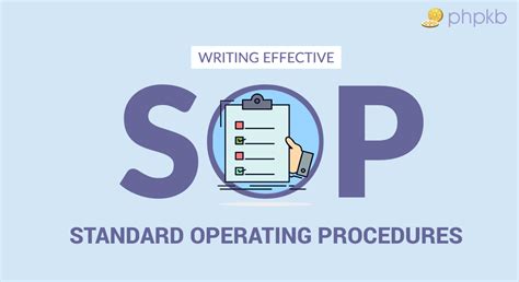How To Create An Effective Standard Operating Procedure