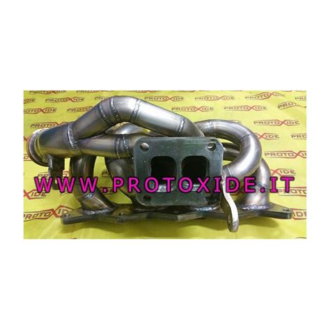Collettore scarico acciaio Peugeot 106 206 Saxò 1 4 1 6 8V Turbo