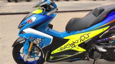 MODIFIKASI KEREN NEW YAMAHA AEROX 155 YouTube