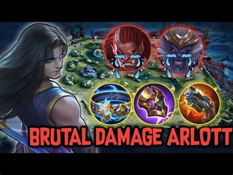 ARLOTT BRUTAL DAMAGE ONESHOT BUILD TOP 1 GLOBAL ARLOTT ARLOTT