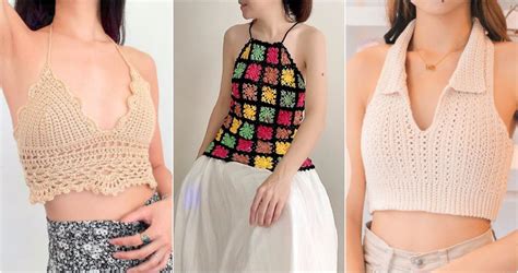 25 Free Crochet Halter Top Patterns Easy Pattern Blitsy