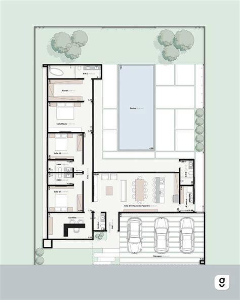 Casa em l 80 inspirações de plantas e projetos para 2023 Artofit