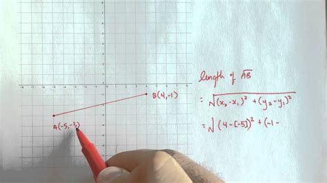 finding the length of a line segment youtube