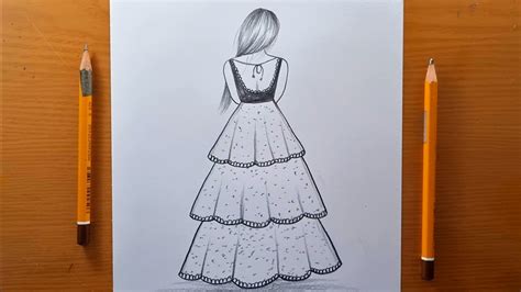 Come Disegnare Una Ragazza Con Un Bel Vestito Tradizionale Come