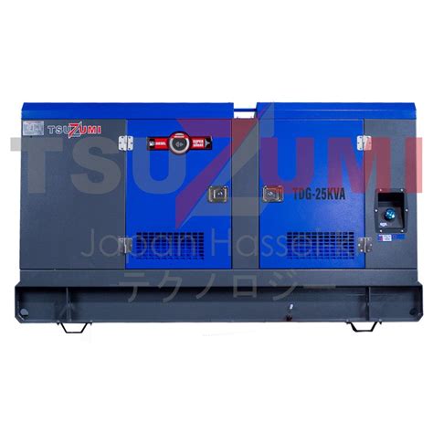 Jual Genset Silent 25 Kva 20 Kva 15 Kva Tsuzumi 3 Phase TDG 25 KVA