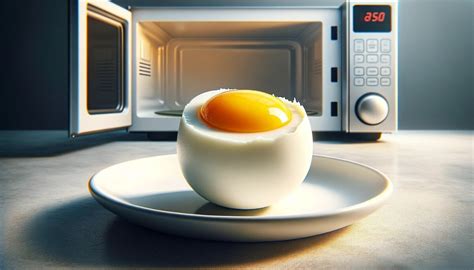 Cómo hacer un huevo cocido perfecto en microondas
