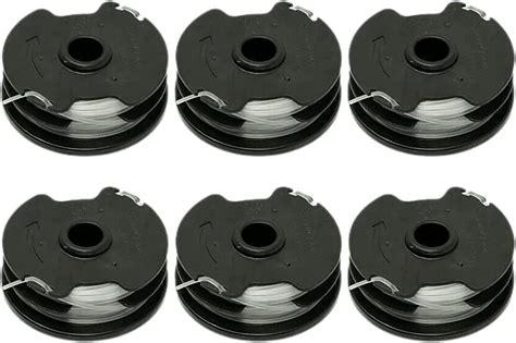 URPIZY Lot de 6 bobines de rechange pour débroussailleuse sans fil
