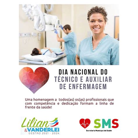 DIA NACIONAL DO TÉCNICO E AUXILIAR DE ENFERMAGEM Prefeitura