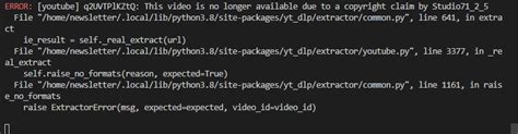 yes abort on error · issue 3691 · yt dlp yt dlp · github