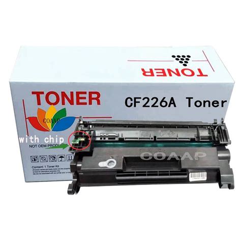 CF226A 26A 226A Black Toner Cartridge Compatible For HP LaserJet Pro