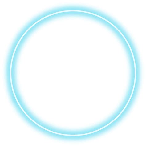 Green Neon Circle Png