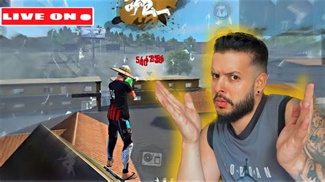 LIVE ON EM BUSCA DO MESTRE FREE FIRE AO VIVO JUNNOX 10k YouTube