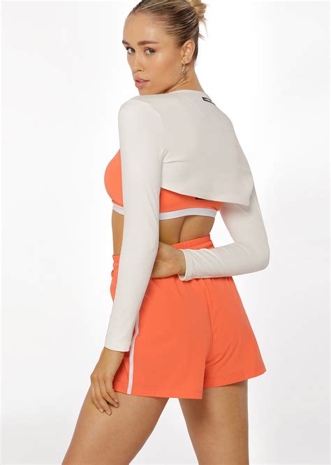 Active Long Sleeve Shrug White Lorna Jane SG