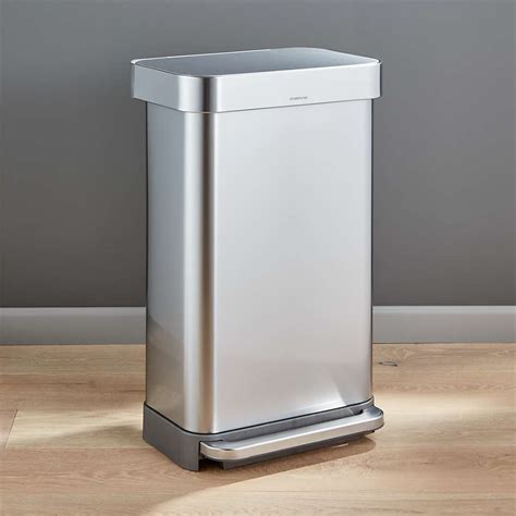 Simplehuman Liter Gallon Stainless Steel Step Trash Can Reviews