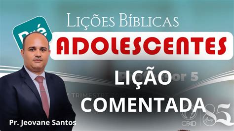 EBD A Promessa de Cura Divina LIÇÃO 6 ADULTO Descomplicando a