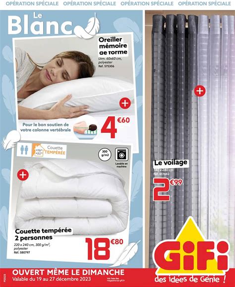 Les Offres À Ne Pas Rater Des Idée De Génie Dans Le Catalogue Gifi En