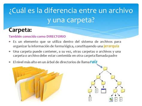 Cu L Es La Diferencia Entre Una Carpeta Y Un Directorio Haras Dadinco