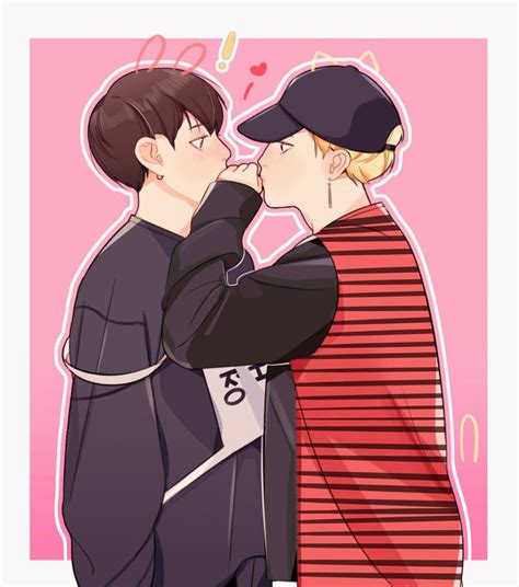 Pin By Dalanio On Jikook Kookmin Jikook Bts Fanart Fan Art