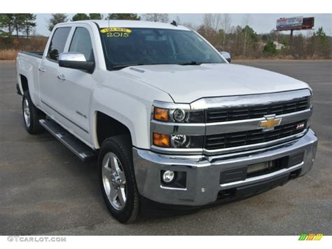 Summit White Chevrolet Silverado Hd Ltz Crew Cab X