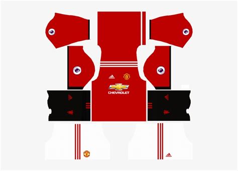 Manchester United Home Kit Dream League Soccer 2017 2018 Kit Dream